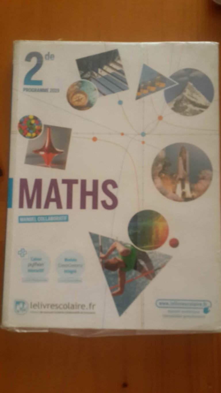 Maths 2nde Le Livre scolaire | Liceo
