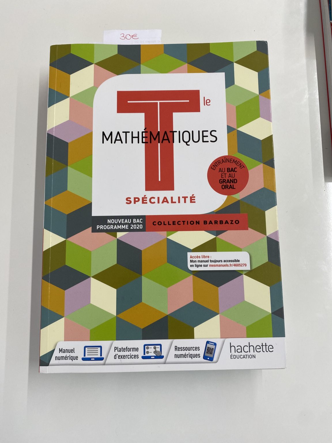 Manuel mathématiques spécialités terminale | Liceo